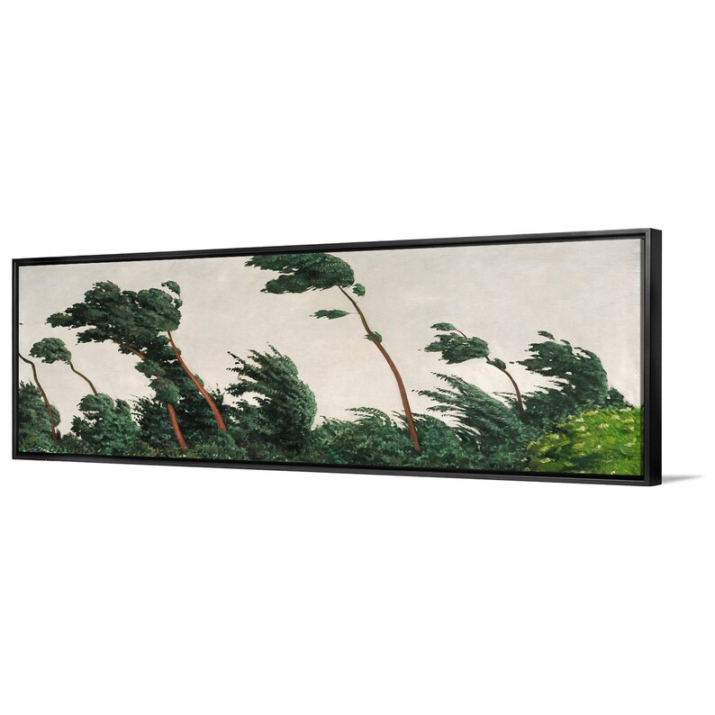 The Wind,woods in the Wind, Tree Landscape Art,canvas Print,canvas Art ...