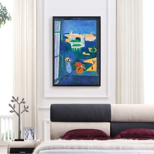 Henri Matisse,view From the Window Tangier,scenery Outside the Window ...