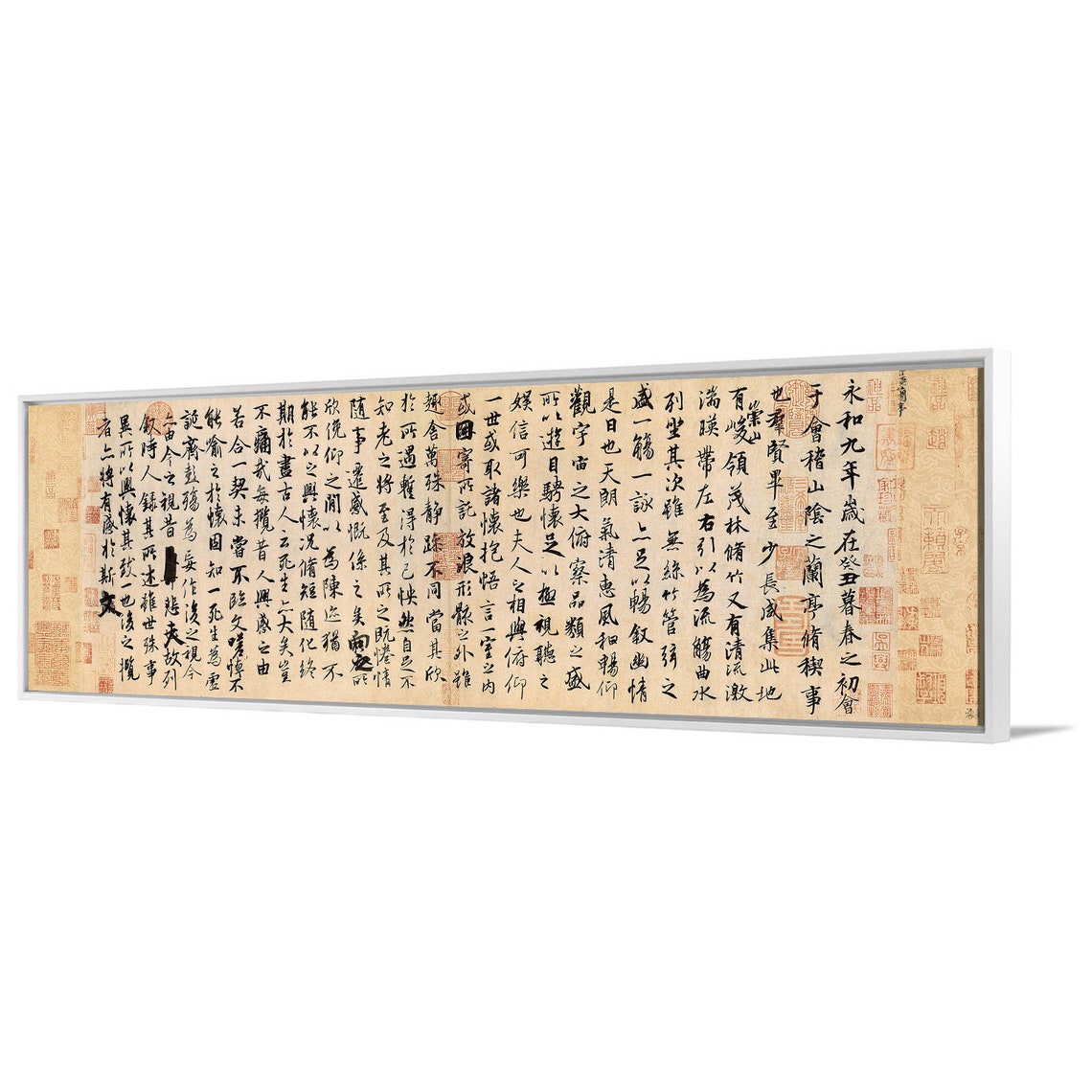 Wang XizhiLanting XuChinese Calligraphycanvas printcanvas | Etsy