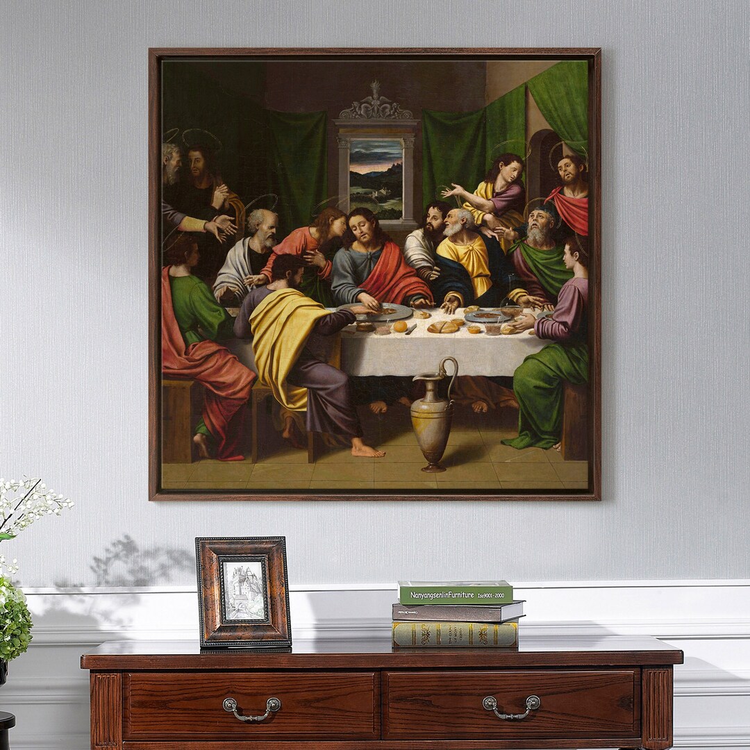 Juan De Juanes,last Supper,large Wall Art,framed Wall Art,canvas Wall Art,large Canvas,m7181 - Etsy