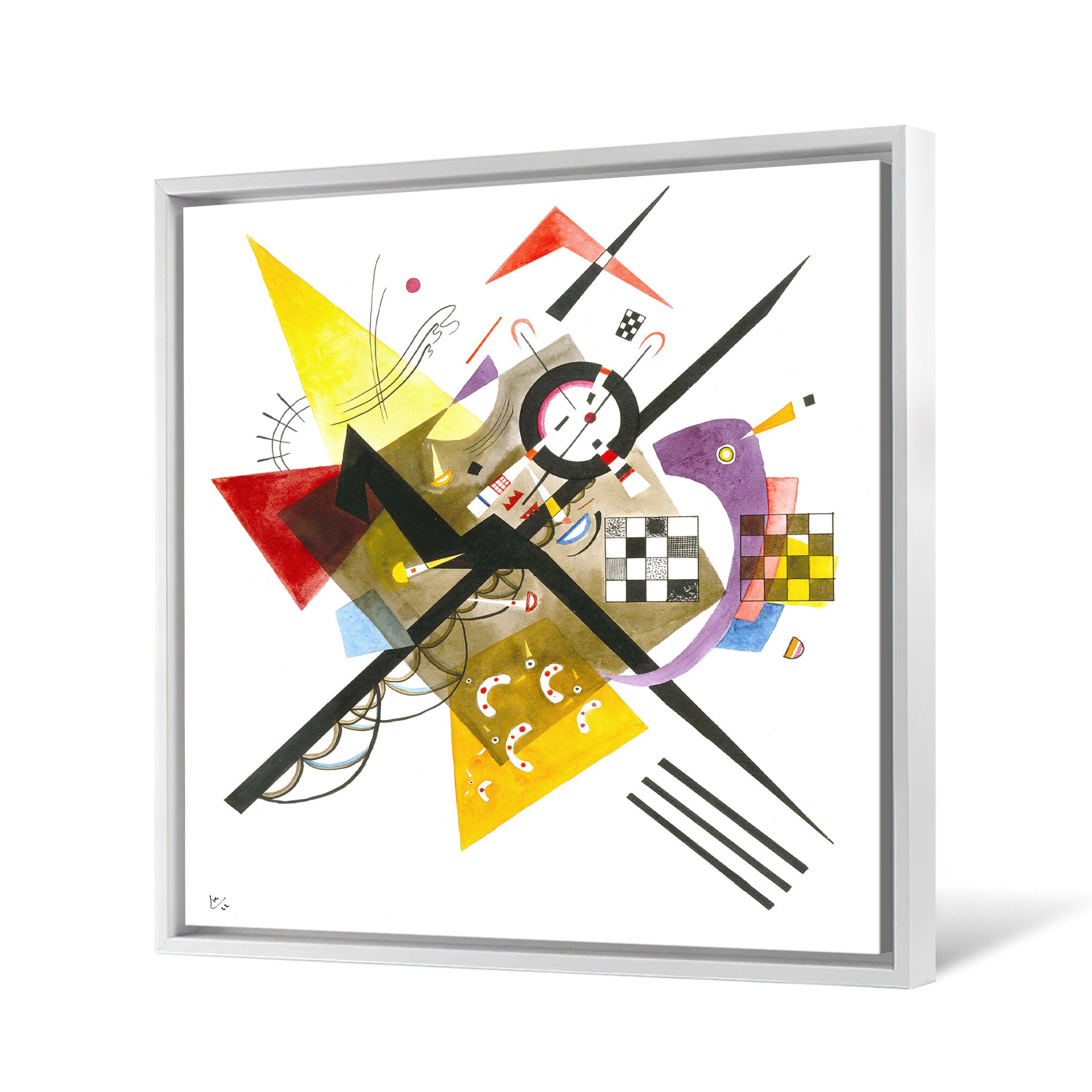 Wassily Kandinsky, Study for Auf Weiss Ii,canvas Print,canvas Art ...