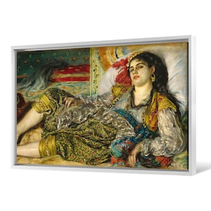 Pierre-auguste Renoir,odalisque,reclining Woman Portrait,canvas Print ...