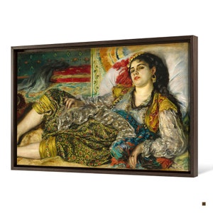 Pierre-auguste Renoir,odalisque,reclining Woman Portrait,canvas Print ...