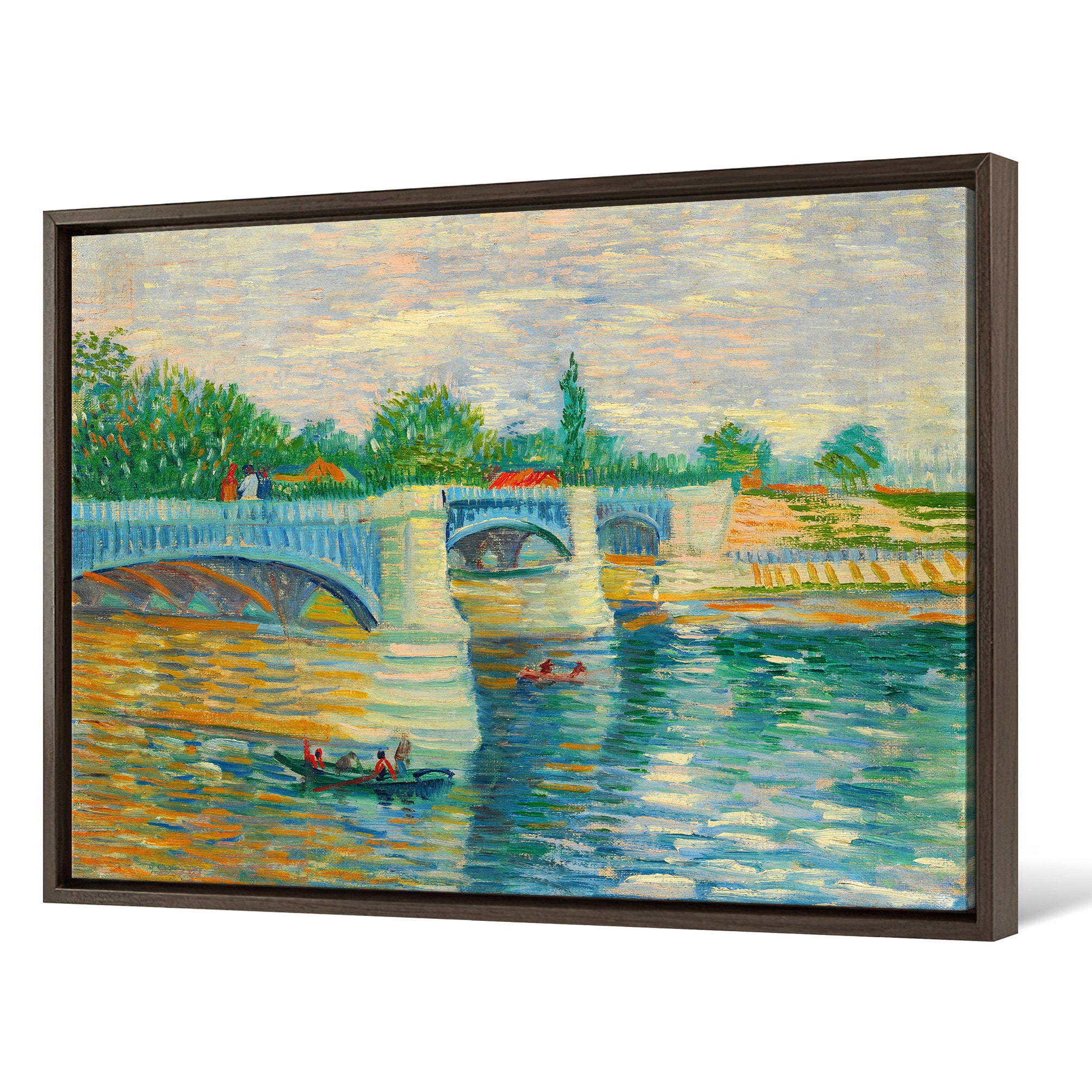 Vincent Van Gogh,the Bridge at Courbevoie,canvas Print,canvas Art ...
