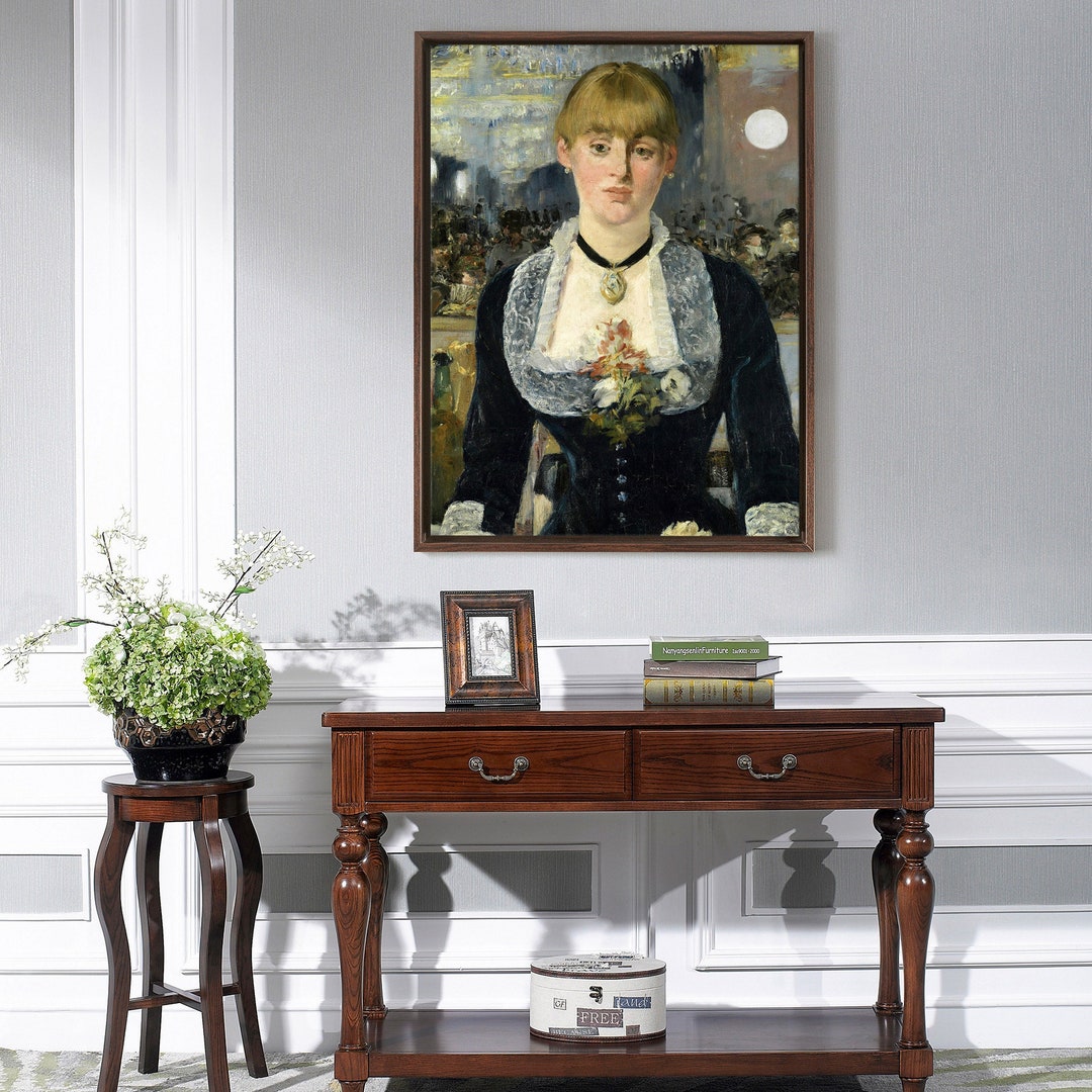 Edouard Manet,detail From A Bar at the Folies-bergere,large Wall Art ...