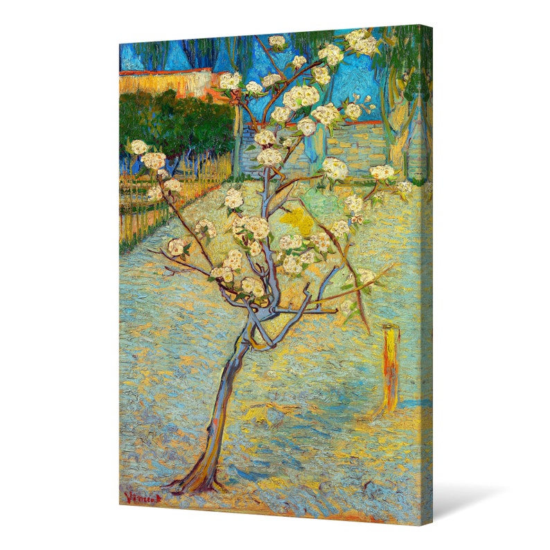 Vincent Van Gogh,small Pear Tree in Blossom,canvas Print,canvas Art ...
