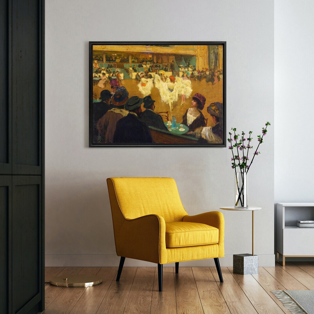 Eccentric Quadrille,dance Parties, Ballets, Bars,canvas Print,canvas ...