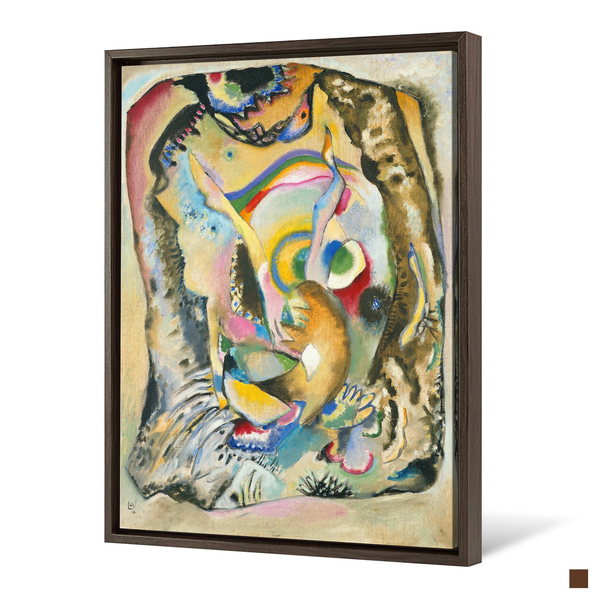 Wassily Kandinsky picture on a light backgroundAbstract | Etsy