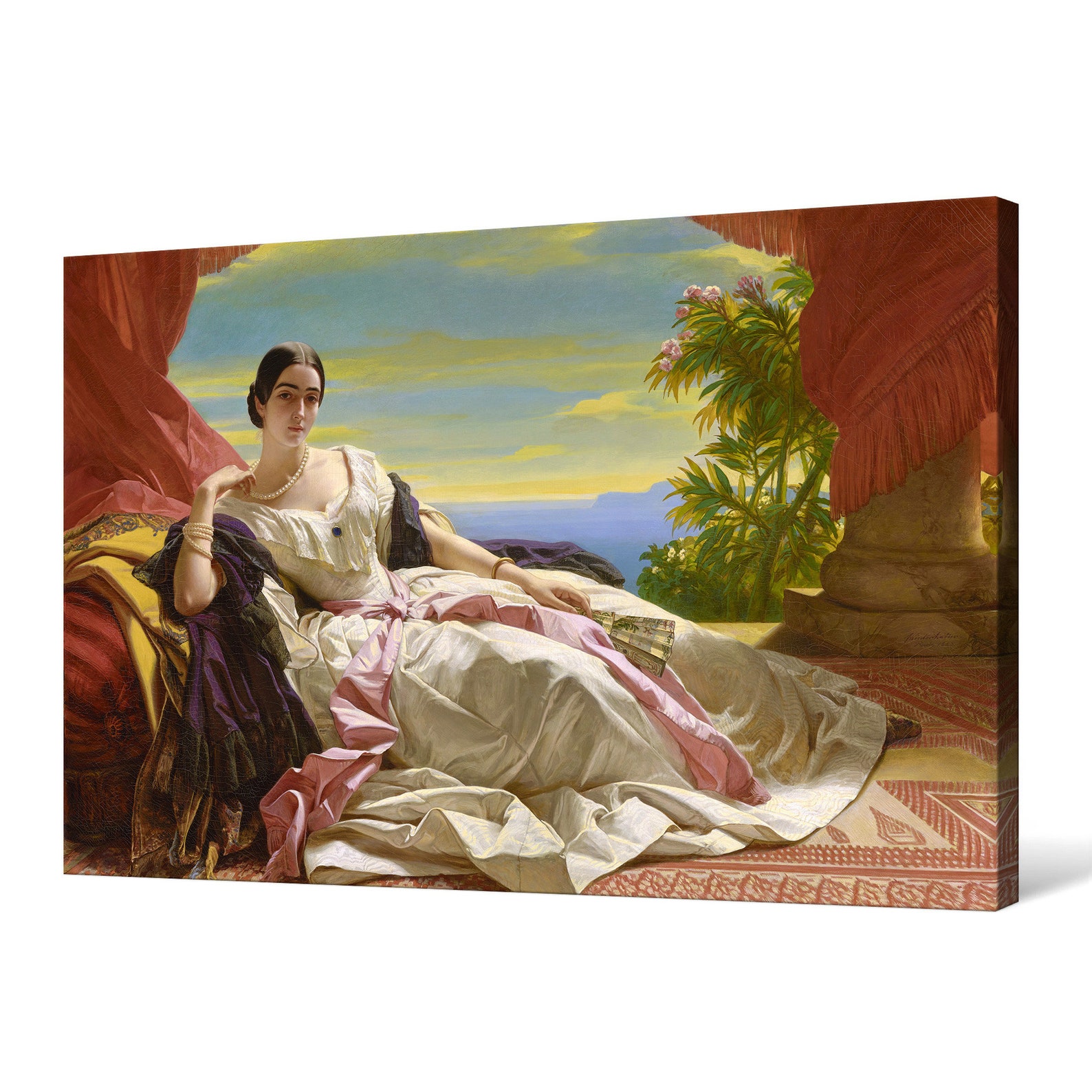 Franz Xaver Winterhalter portrait of Leonilla Princess of - Etsy