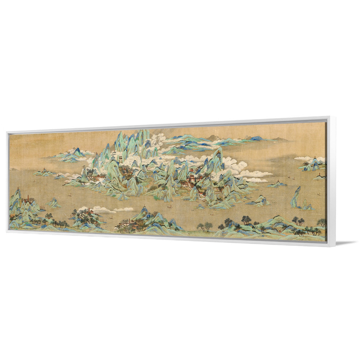 Chinese landscape paintinglake scenerycanvas printcanvas | Etsy