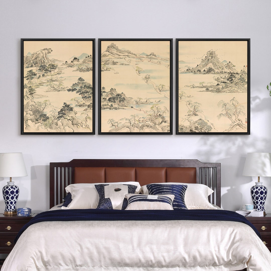 Ike Gyokuran,west Lake,lake Scenery,asian Art,chinese Art,japanese Art ...