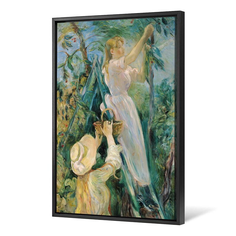 Berthe Morisot,the Cherry Picker ,large Wall Art,framed Wall Art,canvas ...