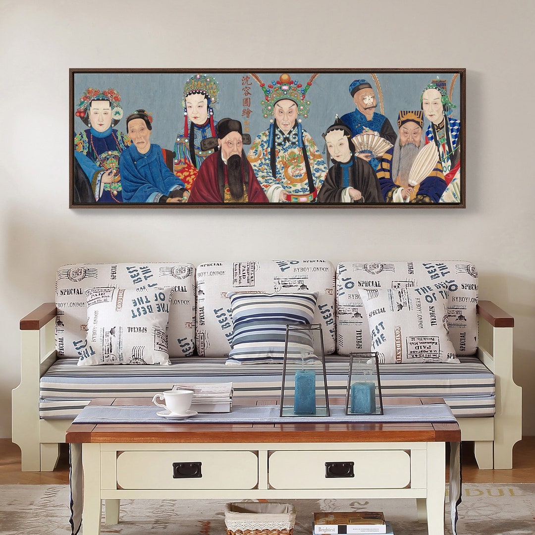 Shen Rong Pu,chinese Peking Opera Characters,chinese Painting,bedroom ...