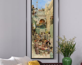 Vertical Narrow Art | Etsy