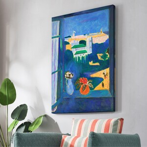 Henri Matisse,view From the Window Tangier,scenery Outside the Window ...