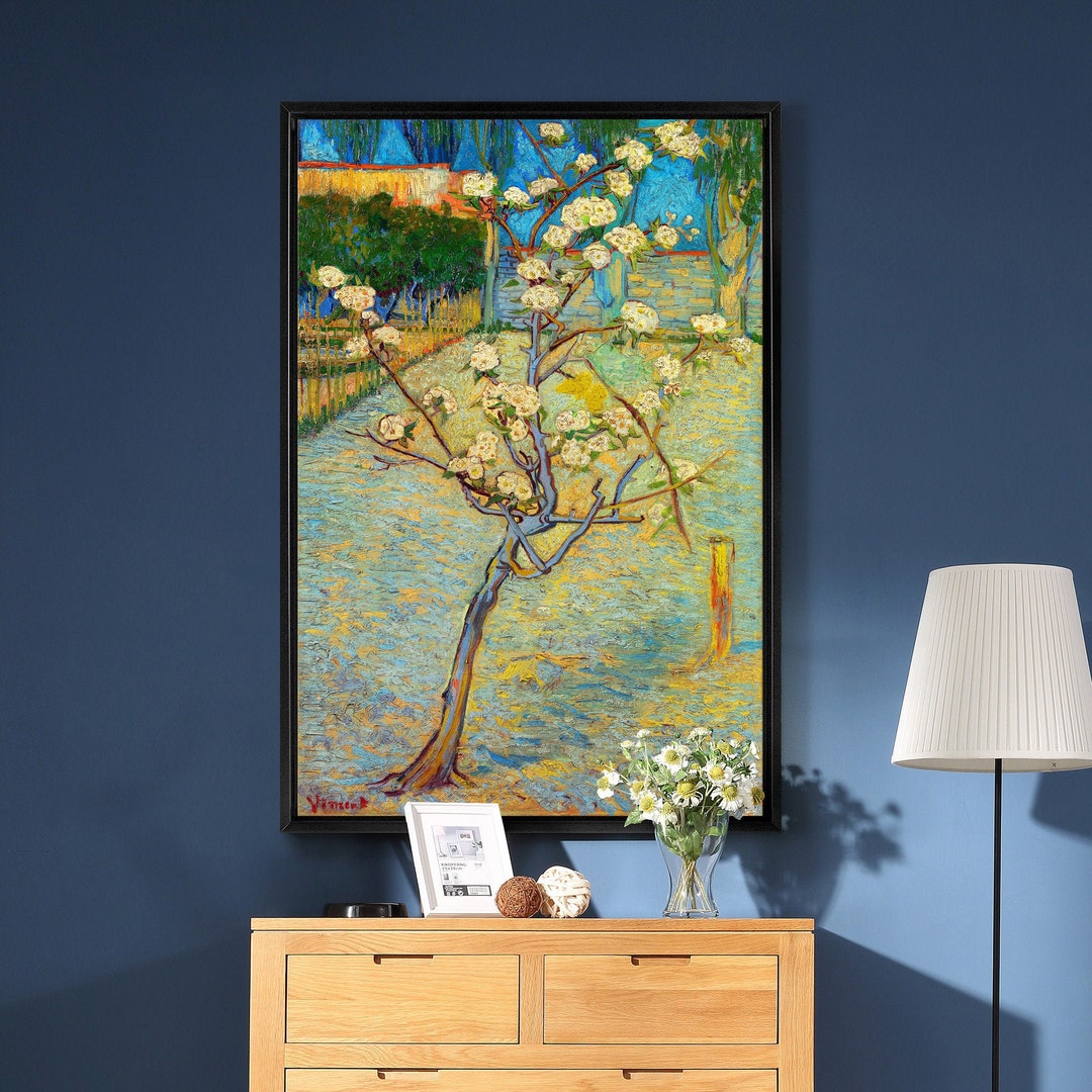 Vincent Van Gogh,small Pear Tree in Blossom,canvas Print,canvas Art ...
