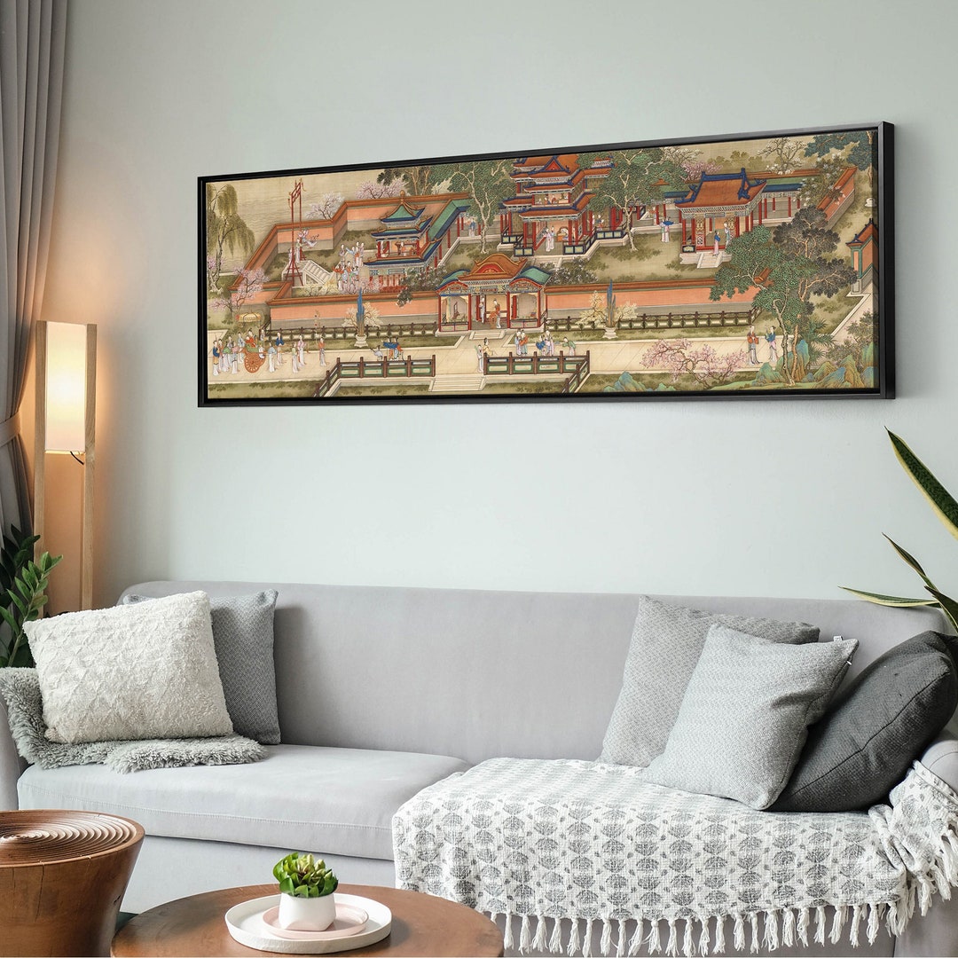 Wu Gui,spring Dawn in the Han Palace,ancient Chinese Palaces,chinese ...