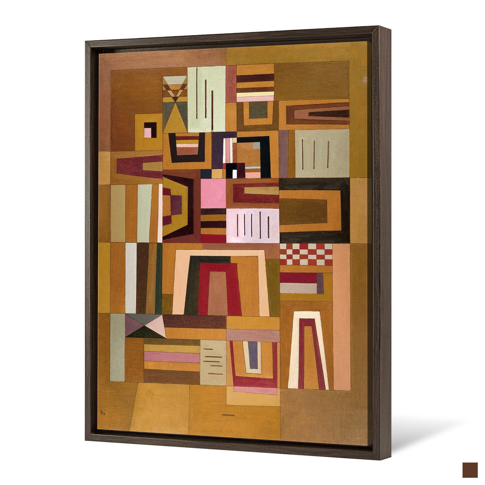 Wassily Kandinsky,pink Compensation,abstract Art,canvas Print,canvas ...