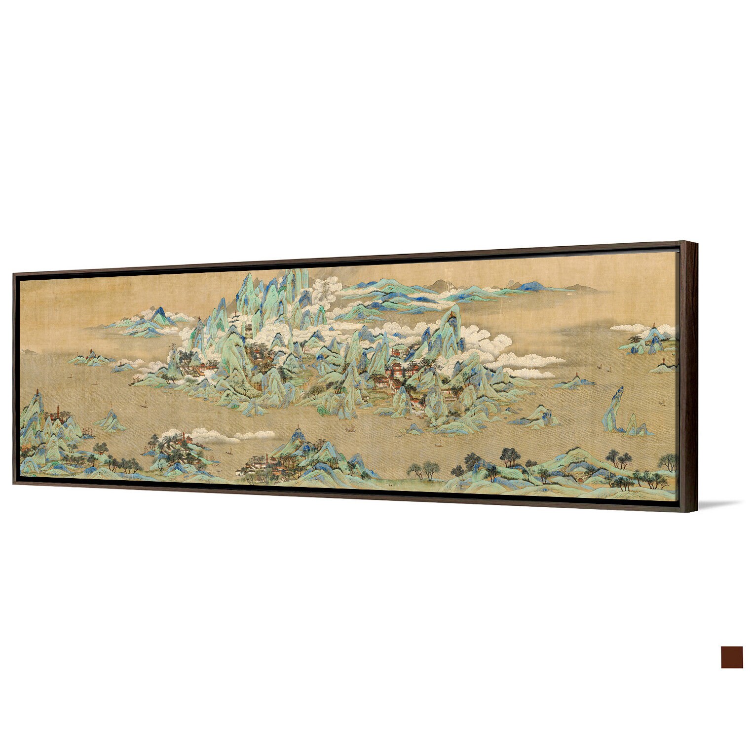 Chinese landscape paintinglake scenerycanvas printcanvas | Etsy