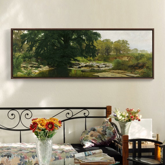 Hamilton Hamiltonstream Scenery in the Forestcanvas | Etsy