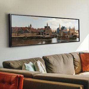 Johannes Vermeer,view of Delft,riverside City,canvas Print,canvas Art ...