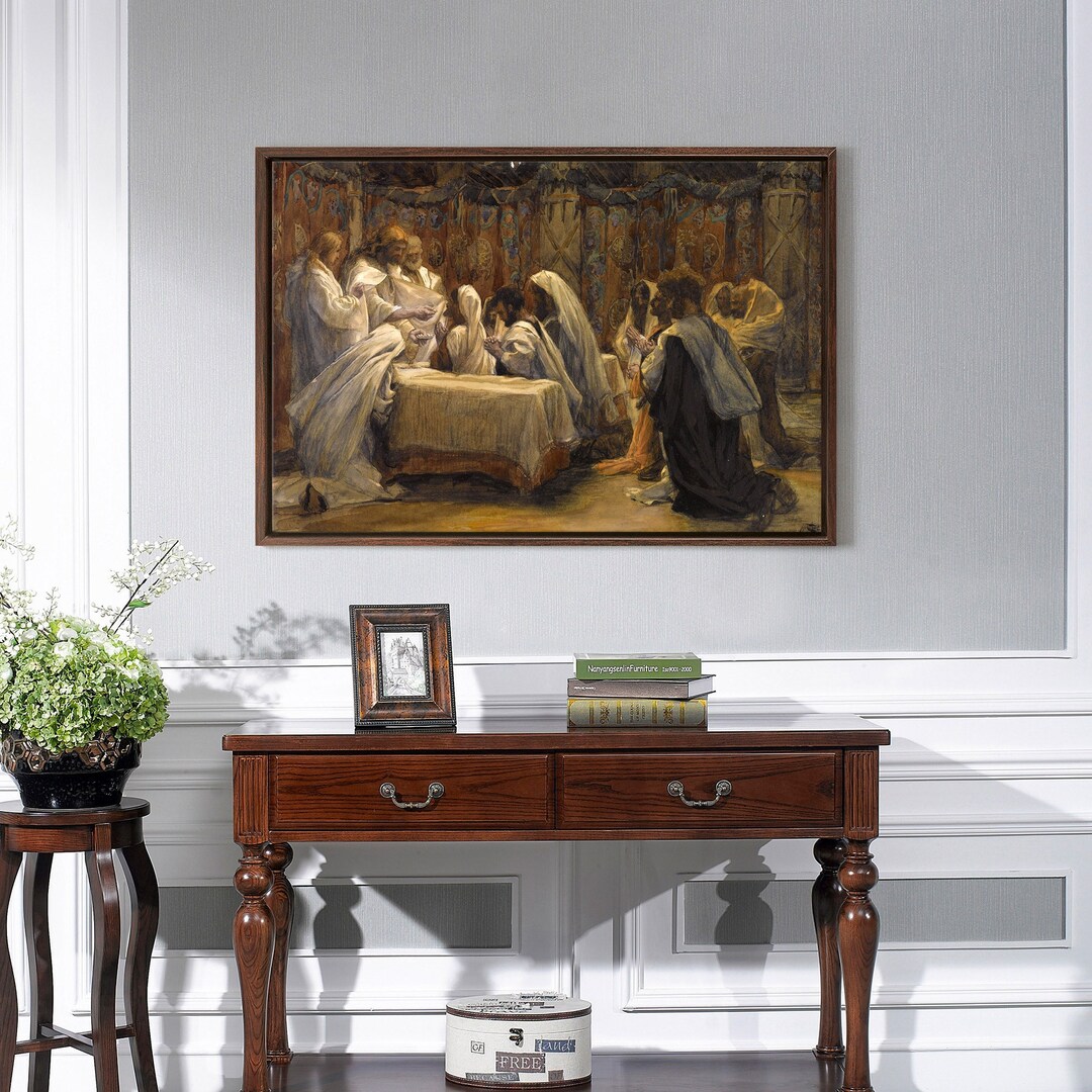 James Tissot,the Communion of the Apostles,large Wall Art,framed Wall ...
