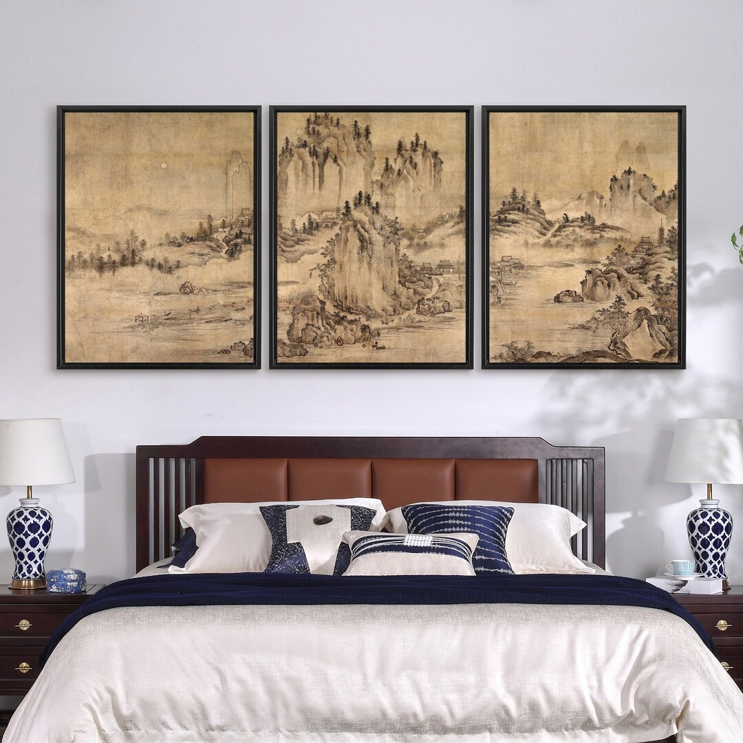 Muromachi Period,landscape,japanese Landscape Painting,asian Art ...