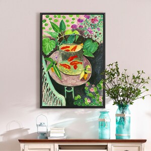 Henri Matisse,goldfish,goldfish in A Fish Tank,canvas Print,canvas Art ...