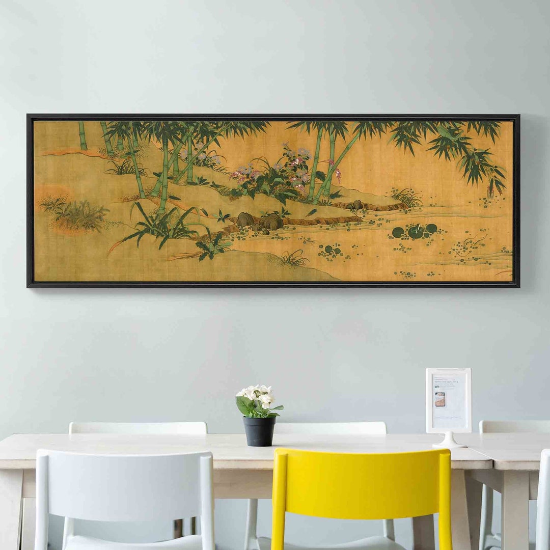 Huang Quan,stream in the Bamboo Forest ,chinese Painting,bedroom Wall ...