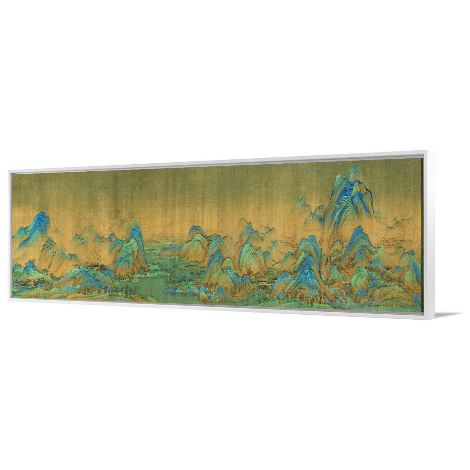 Wang Ximeng,a Thousand Li of Rivers and Mountains,canvas Print,canvas ...