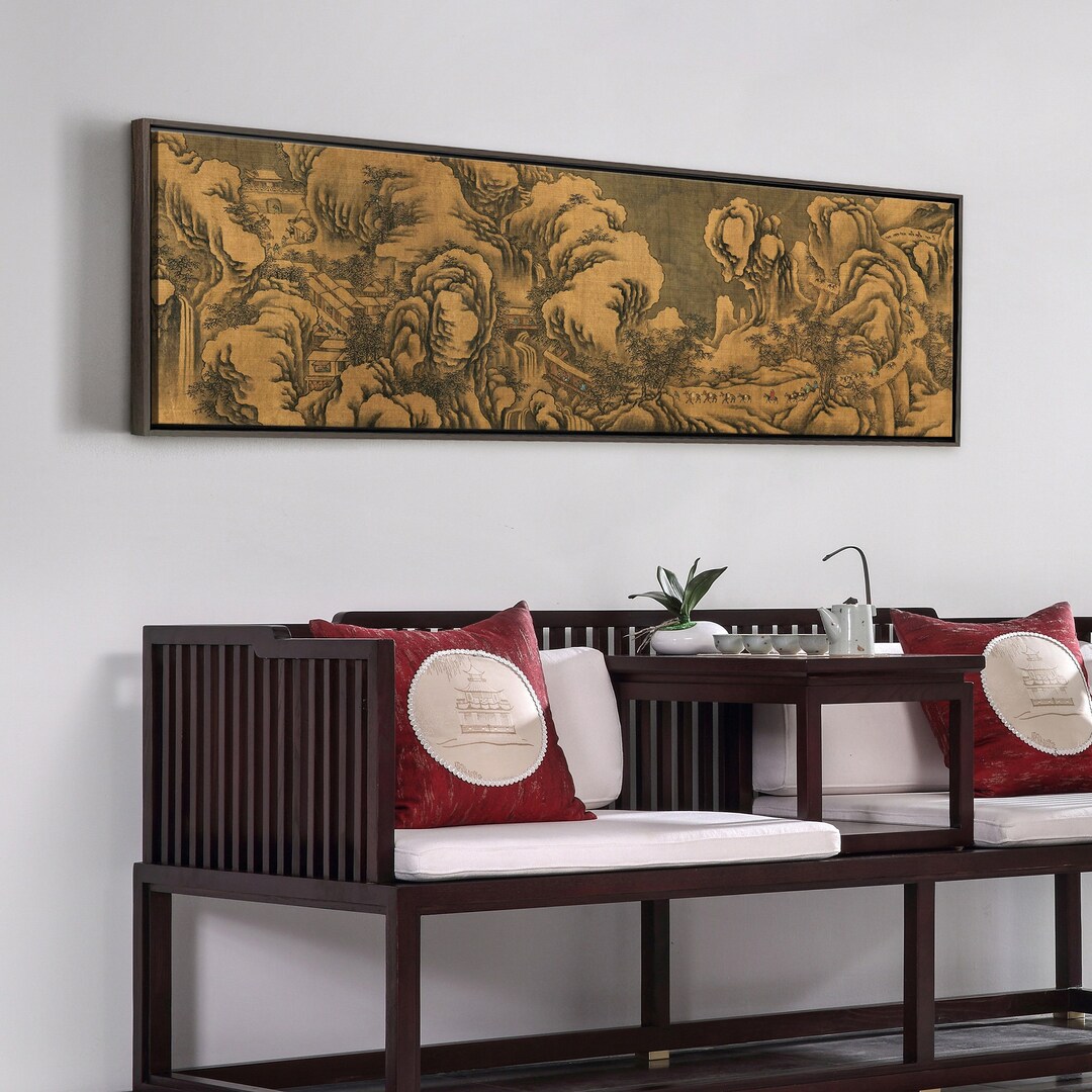 Guo Xi,guanshan Travel,mountain Travel,chinese Landscape Painting 5 ...