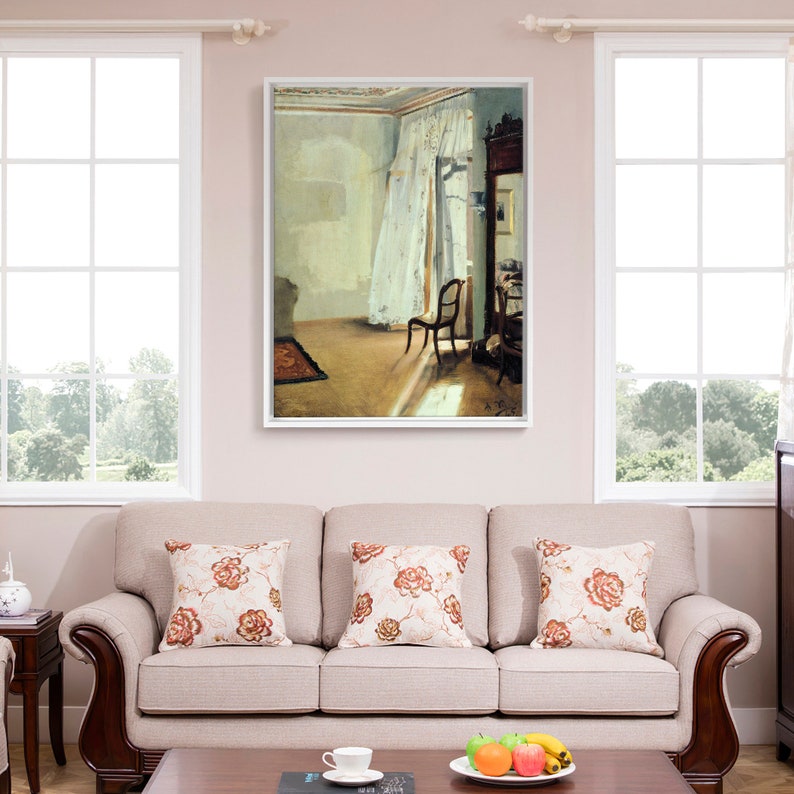 Adolph Menzel,the Balcony Room,windowsill Scenery,canvas Print,canvas ...
