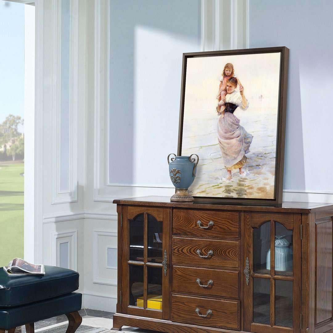 Hector Caffieri,happy Days,large Wall Art,framed Wall Art,canvas Wall ...