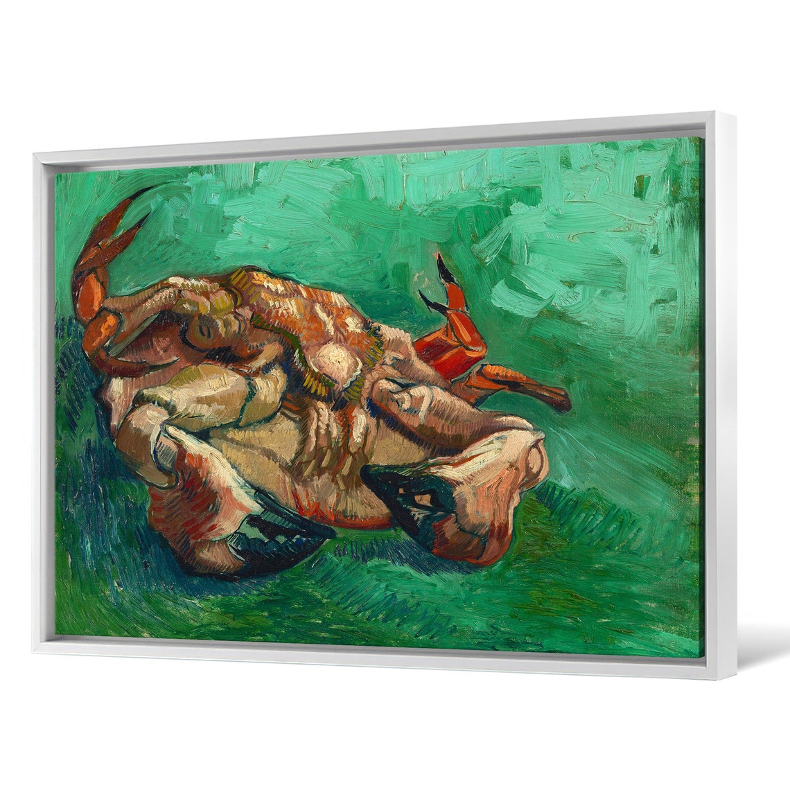 Vincent Van Gogh,a Crab on Its Back,crab Still Life Art,canvas Print ...