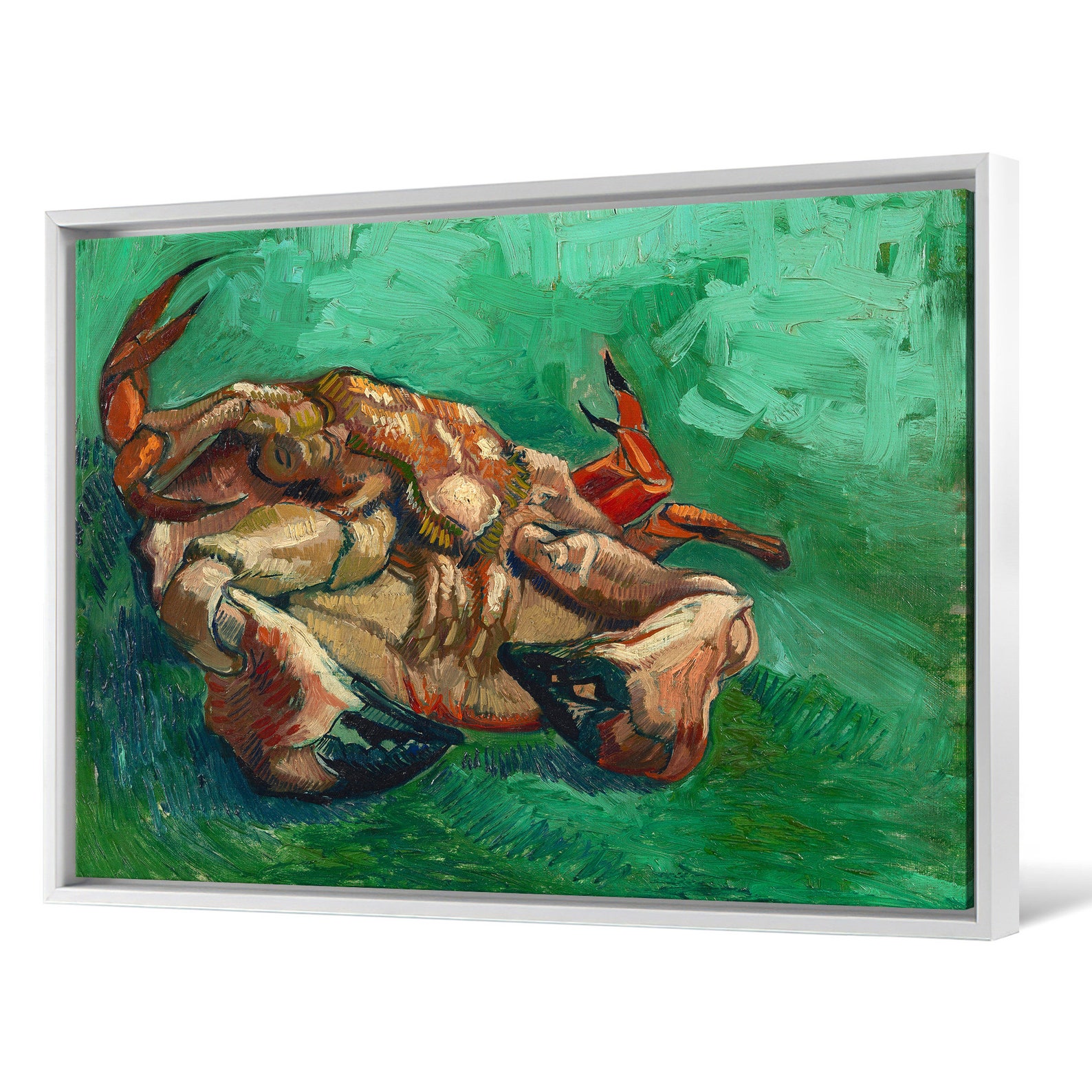 Vincent Van Gogh,a Crab on Its Back,crab Still Life Art,canvas Print ...