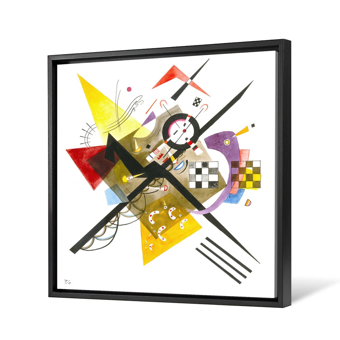 Wassily Kandinsky, Study for Auf Weiss Ii,canvas Print,canvas Art ...