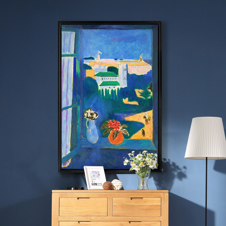 Henri Matisseview From the Window Tangierscenery Outside the | Etsy