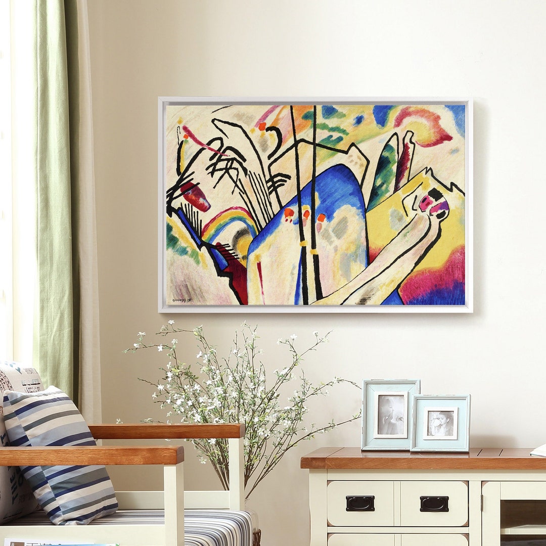 Wassily Kandinsky,composition IV, 1911,large Wall Art,framed Wall Art ...