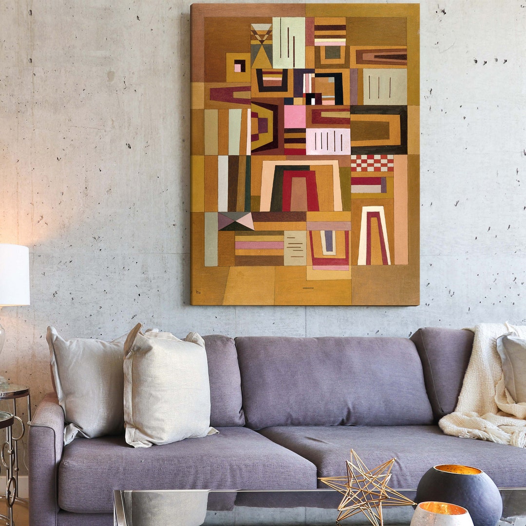 Wassily Kandinsky,pink Compensation,abstract Art,canvas Print,canvas ...