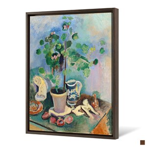 Henri Matisse,still Life With Geranium,flowerpot Flower,canvas Print ...