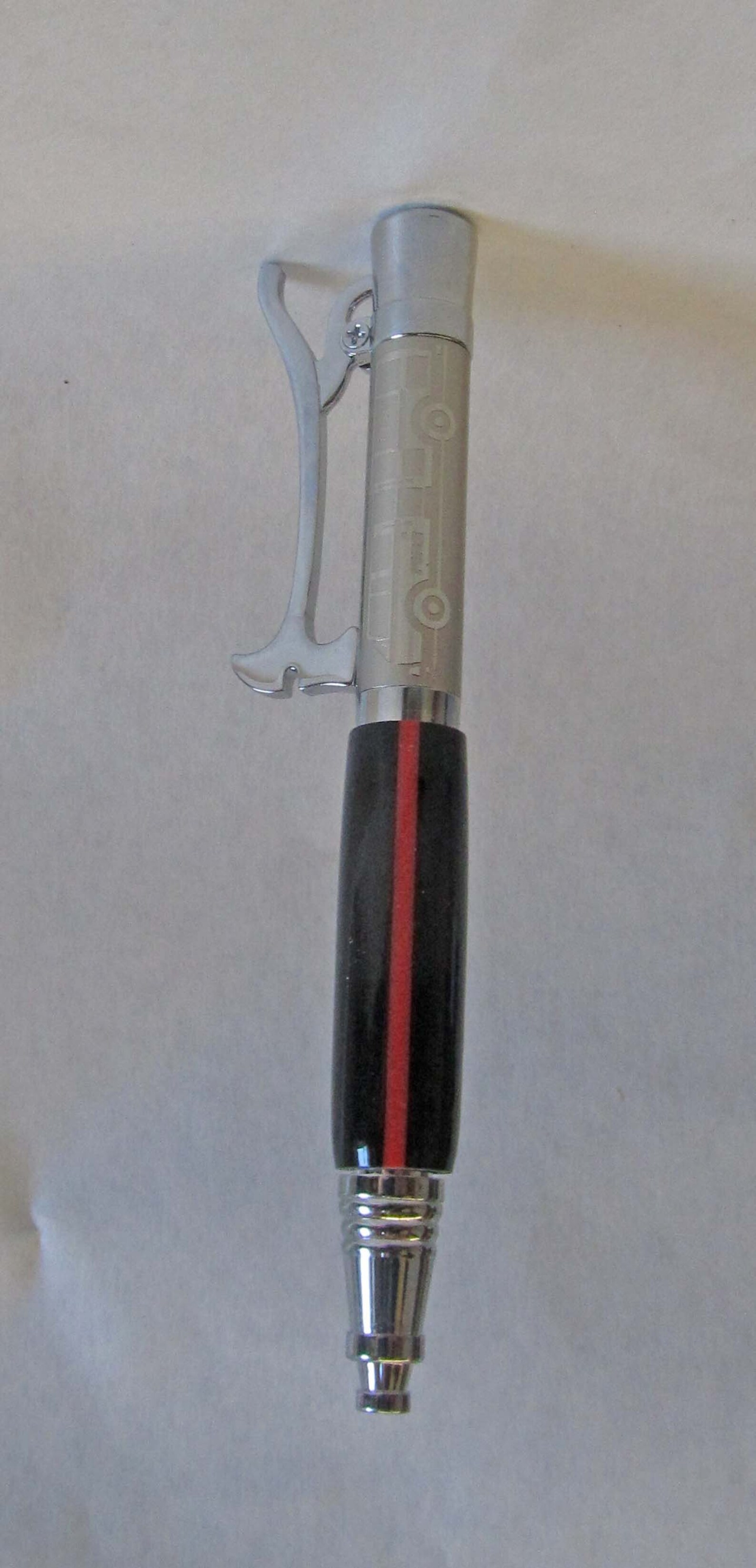 Firefighter Pen - Thin Red Line Pen - Fireman Pen / First responder ...