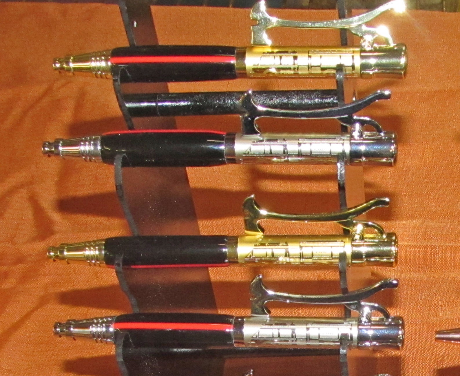 Firefighter Pen - Thin Red Line Pen - Fireman Pen / First responder ...