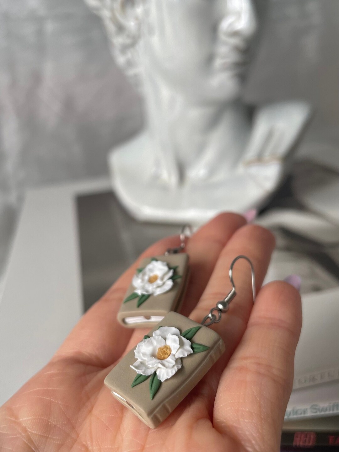 TTPD Manuscript Inspired Polymer Clay Earrings / the Tortured Poets ...