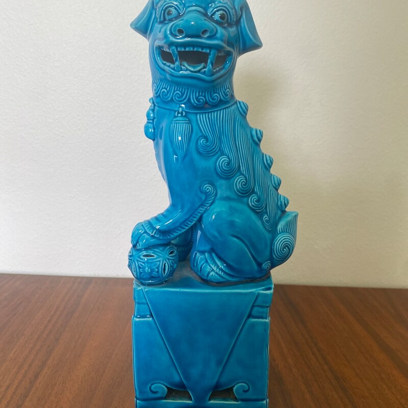 Turquoise Foo Dogs - Etsy