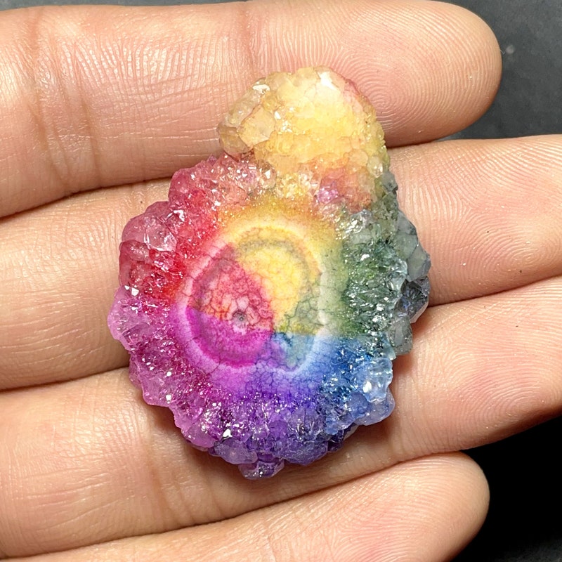 Rainbow Solar Quartz - Etsy