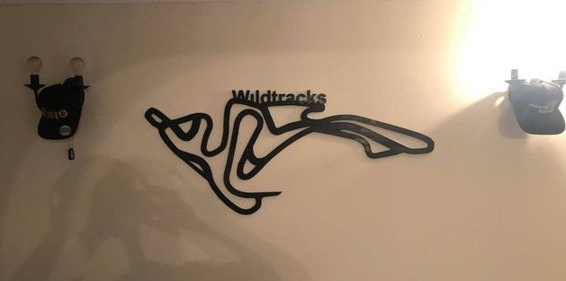 3d Printed Race Track Wall Art - Etsy