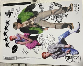 Official 5-star Stray Kids Hyunjin OOTD Mini Poster - Etsy