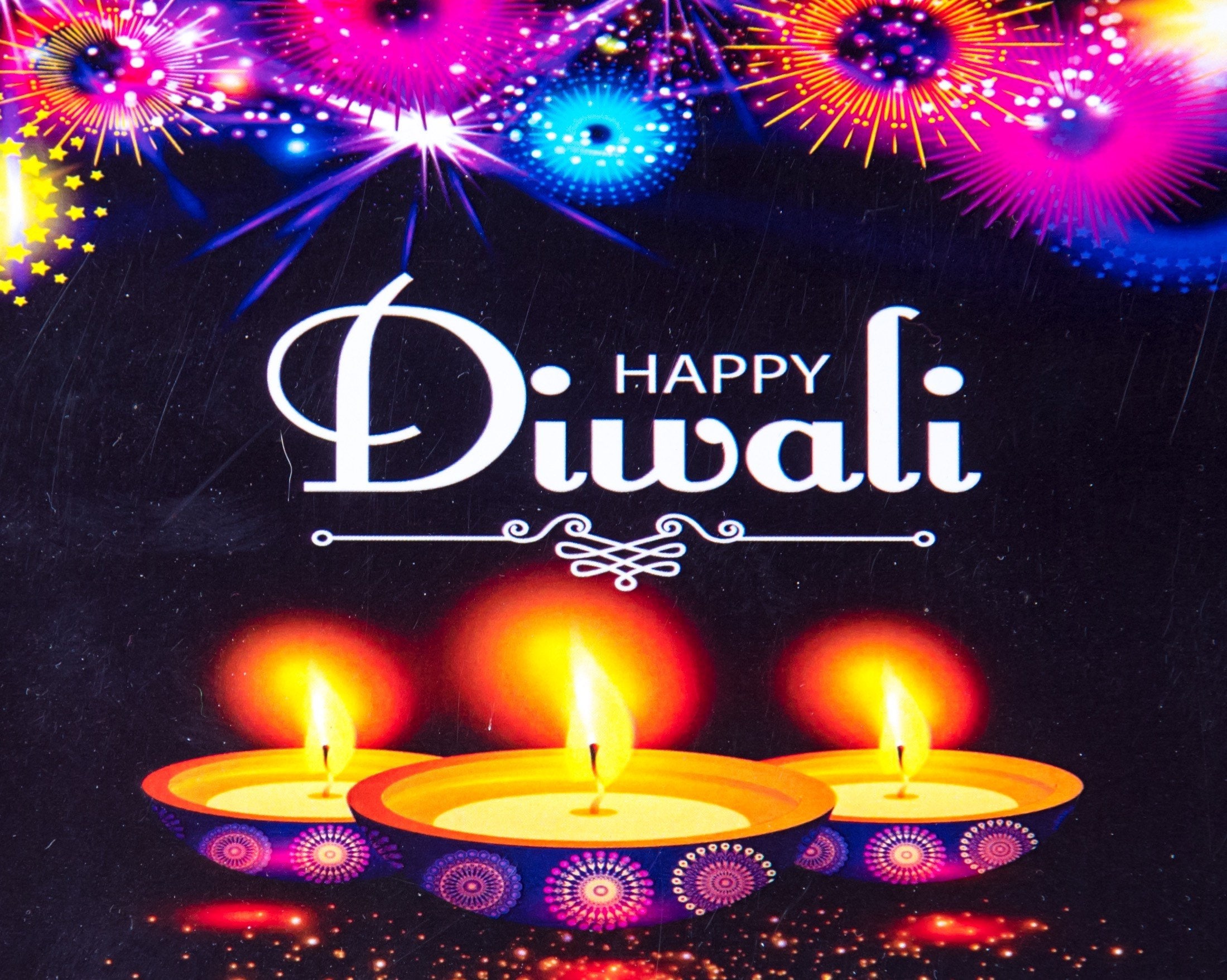 Elegant Diwali Multipack and Single Card Diwali Greeting Cards ...