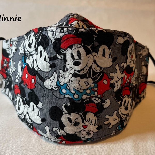 Mickey Minnie Mask - Etsy