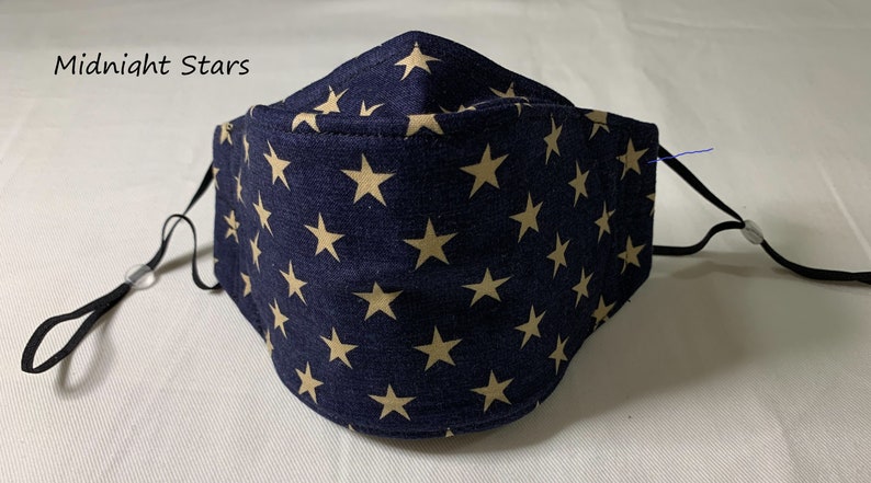 Patriotic Flag Masks W/ Filter Pocket 3D Anti Fogging | Etsy